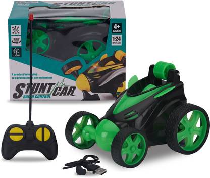 Miss & Chief by Flipkart Four-way small dump remote control stunt car ...