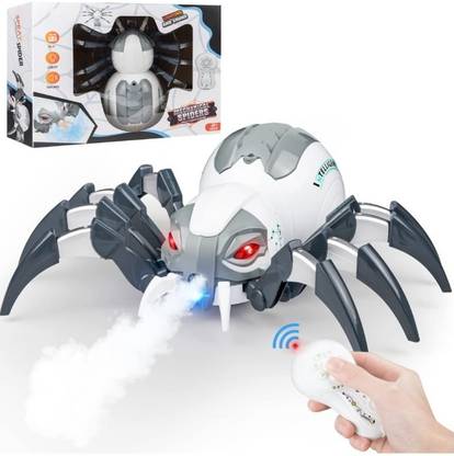 HALO NATION Remote Control Spider Realistic Robot Spider with Spray ...