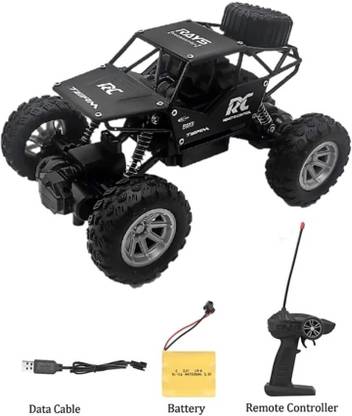 JoyKids Remote Control Rock Crawler 4 Wheel 1:18 scale - Remote Control ...