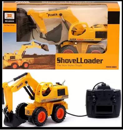 giftsrus Remote Control JCB Truck Shovel Loader Toys for Kids-Birthday ...