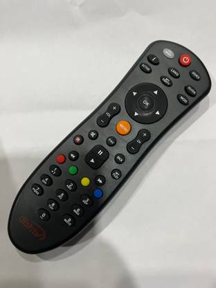 Fgkitoflex Dish TV orginal set top box remote Remote DTH Remote Controller (Black) Dishtv Remote ...