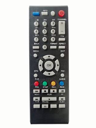 ditec Remote Control Compatible with HD DTH SET TOP BOX MELBON Remote Controller - ditec ...