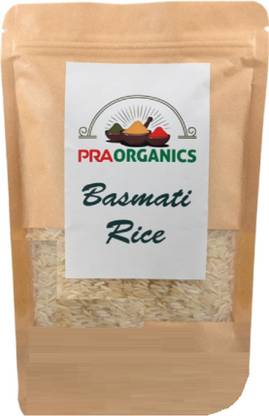 PRAORGANICS Basmati (Aged Rice) long grain aromatic rice grown Brown ...