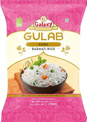 GALAXY Kinki_10Kg Basmati Rice (Long Grain, Polished) Price in India ...