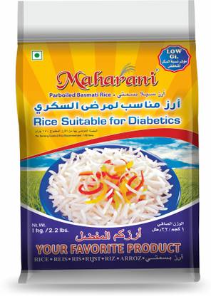Maharani Rice Suitable for Diabetics Basmati Rice (Long Grain, Steam ...