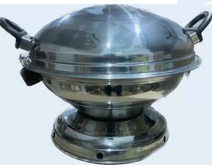 ma narmada Aluminum Tandoor Bati Maker 13 kg Roaster Price in India ...