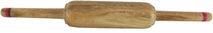 SHREE GANESH ENTERPRISES Handmade Wood Roti Rolling Pin Stick- Indian ...