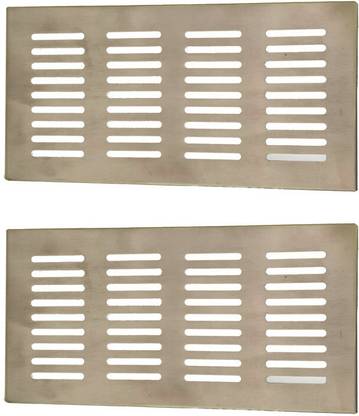 Rawk Stainless Steel Kitchen Jali & Ventilation Jali,Jali (Size:- 4" x ...