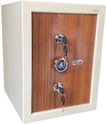 ARMOUR Mechanical Locker With Dual Lock, Metal Security Safe Box with ...