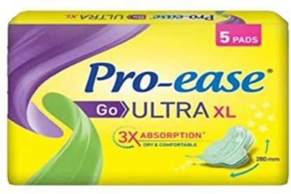 Pro-ease Go Ultra XL ( 5 Pads ) Sanitary Pad | Buy Women Hygiene ...