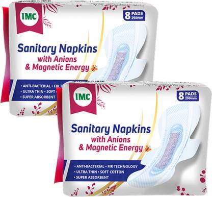 IMC Sanitary Napkins with Anions and Magnetic Energy (Pack of 2 ...