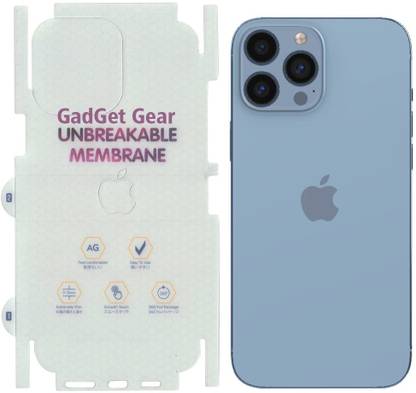 LiMart Back Screen Guard for iPhone 12 Mini (Matte Finish Back Membrane ...