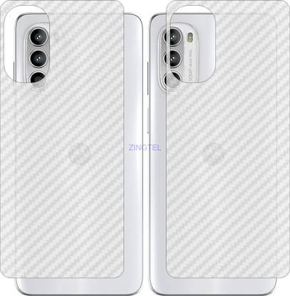 ZINGTEL Back Screen Guard for MOTO G62 5G INDIA (3D Carbon Fiber Finish ...