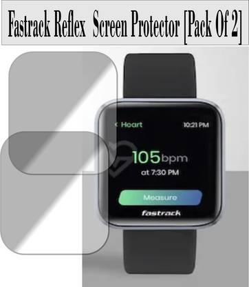 VPrime Edge To Edge Screen Guard for Fastrack Reflex smart Smartwatch ...