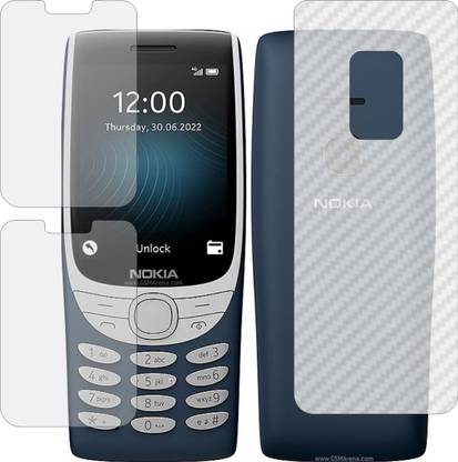 MOBART Front and Back Screen Guard for NOKIA 8210 4G (Front Matte ...