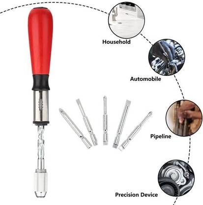 AASONS Push Pull Ratchet Type Screwdriver Semi Automatic Screwdriver ...
