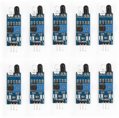 Robotbanao IR Infrared Obstacle Avoidance 3 Wire Reflective Sensor ...
