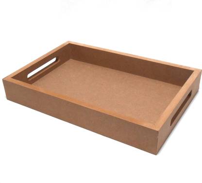 NOVA Wooden MDF Tray for Art and Craft, Decoration and Decoupage - 12 ...