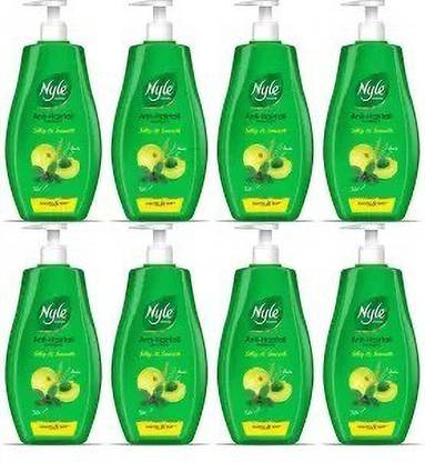 Nyle Naturals Silky & Smooth Anti Hairfall Shampoo, 800ml x 8 - Price ...