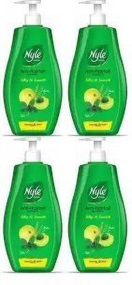 Nyle Naturals Silky & Smooth Anti Hairfall Shampoo, 800ml x 4 - Price ...