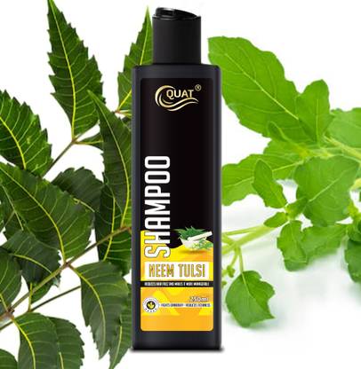 QUAT Neem Tulsi Herbal Shampoo for Germs & Bacterial Protection ...