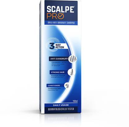 Scalpe Pro Anti dandruff Shampoo 400ml - Price in India, Buy Scalpe Pro ...