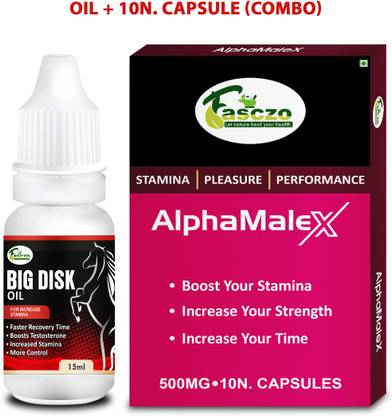 Fasczo Alphamale X Formulation Ling Capsule Sex Capsule S-E-X Power Oil ...
