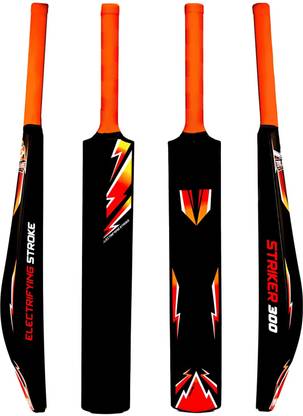 SYDN Plastic Bat Full Size Black Colour Un Breakable Bat PVC/Plastic ...