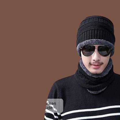 Soft Winter Cap Cap Price in India - Buy Soft Winter Cap Cap online at ...