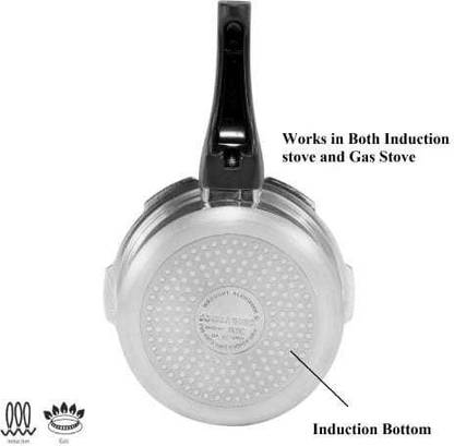 5 L Induction Bottom Pressure Cooker Price in India - Buy 5 L Induction ...