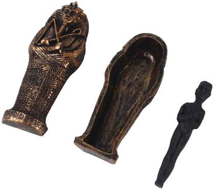 Calandis Resin Egyptian Mummy Ornament Figurine Historical Sculpture ...