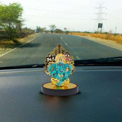 Rare Planet Car Dashboard Ganesh|Handpainted Ganesh Idol for Car|God ...