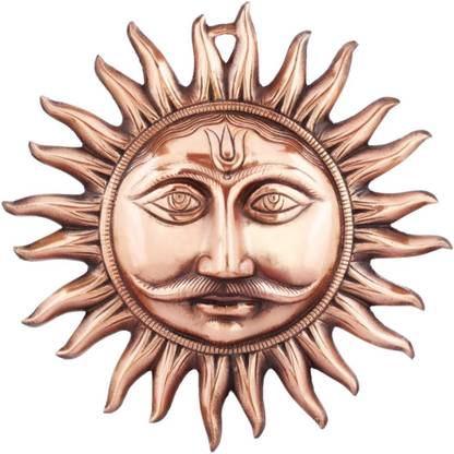 vastu COPPER SUN VASTU Decorative Showpiece - 11 cm Price in India ...