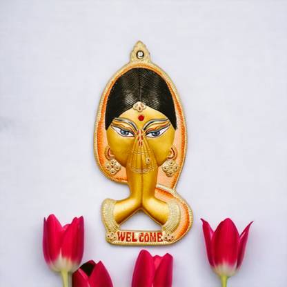 SP Handicrafts Wall Hanging Welcome Lady For Door Entrance Decorative ...