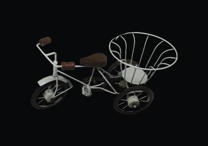 ARK WOOD ART Metal Cycle showpiece for Home Decoration ( Cycle ...