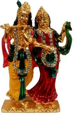 Radha Krishna Shringar Store Radha Krishna Idol for Car Dashboard ...