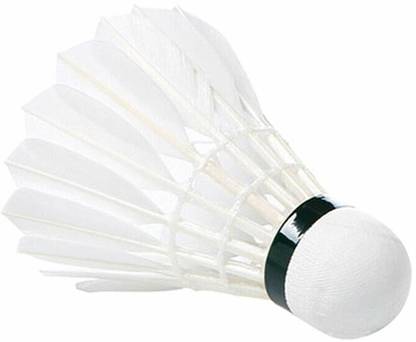 LAVISH UP Feather Shuttle Cock with Heavy Cork and Excellent Flight (10 ...