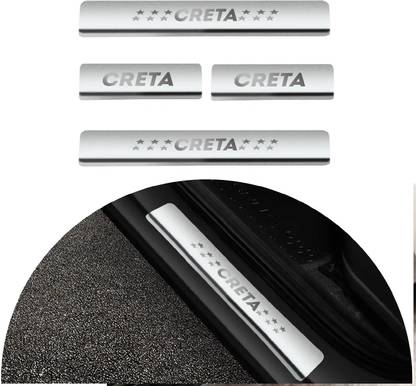 AUTOSHYAM Stainless Steel Door Sill Plates/Foot Steps Scuff Plates for ...