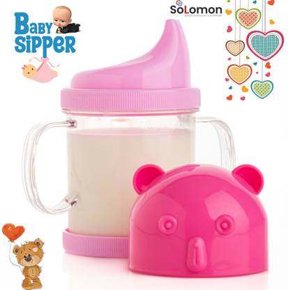 Solomon ™BPA Free Hard Spout Baby Sipper Cup/Sipper Bottle(Pink) Price in India - Buy Solomon ...