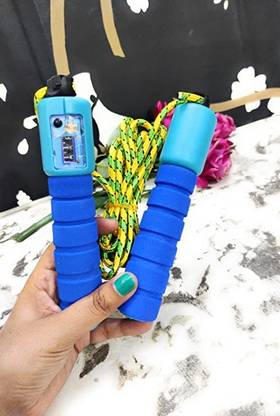 KIDOS JOY Adjustable Jump Ropes with Counter/ ( Random Colour Sent Pack ...