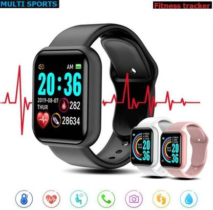 Jocoto S792 (D20) ADVANCE MULT FACES STEP COUNT SMART WATCH BLACK(PACK ...