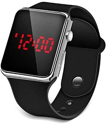 BOOMFIRE Digital Light Powered Red Led Watch for Kids Smartwatch Price ...