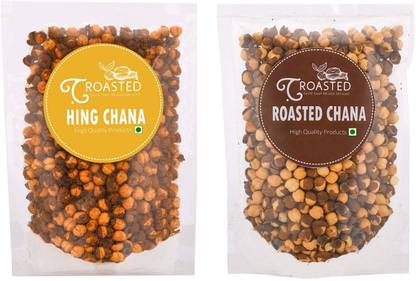 croasted Roasted Chana & Hing Chana PAck of 2 Each Pack of 200G Price ...