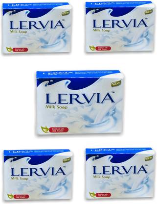 Lervia Milk Whitening Soap 100g (Pack Of 5) - Price in India, Buy ...