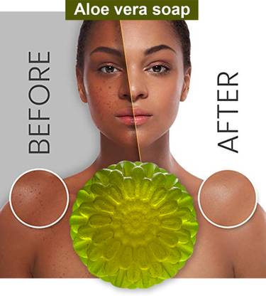 Groovy Refreshing Aloe Vera Soap with Cooling Effect for Hot and Humid ...