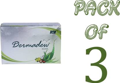 Dermadew SOAP FOR AKIN CARE WITH ALOE VERA PACK OF 3 - Price in India ...