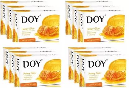 Doy Honey Glow Soap, 125 g (Pack of 12) Care Honey Glow Moisturising ...