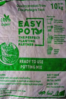 Easypot Indoor potting mix weightless Potting Mixture Price in India ...