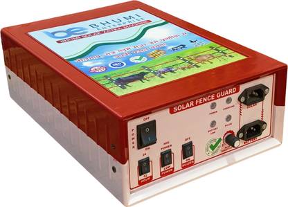 Bhumi Solar Fence Energizer/Solar Power Fencing Zatka Machine (40 Acre ...