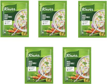 Knorr CLASSIC MIXED VEGETABLE SOUP PACK OF 5 42 GRAMS EACH Price in India - Buy Knorr CLASSIC ...